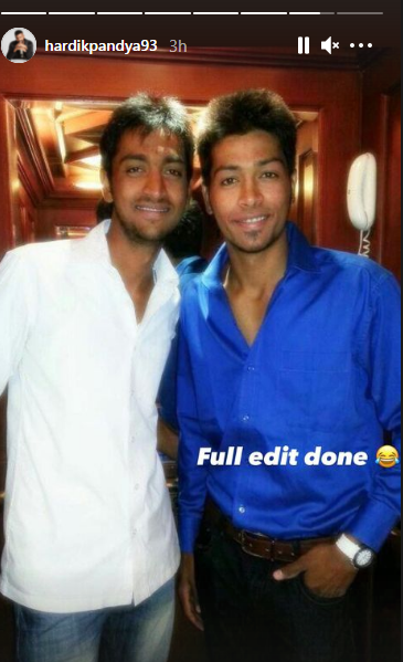Hardik Pandya shares photos from younger days, shows off unbelievable ...