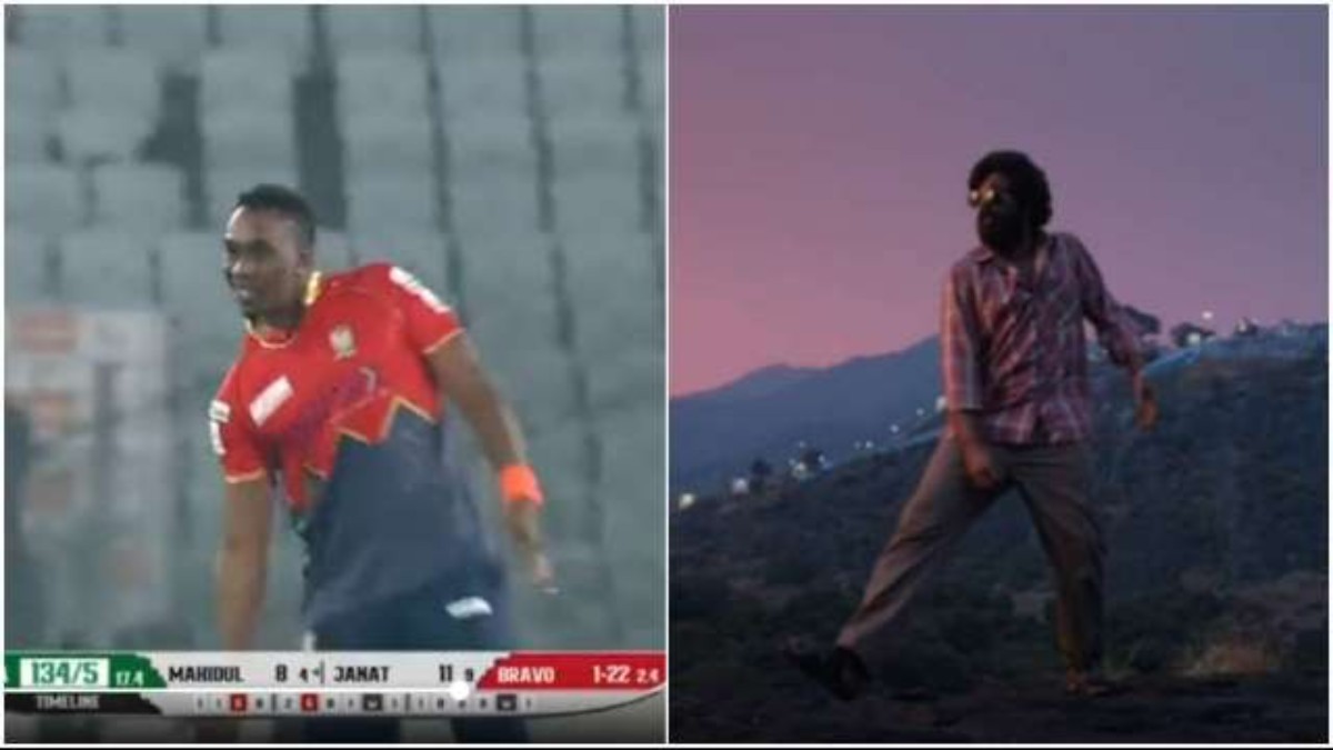 Dwayne Bravo takes Pushpa Walk to Bangladesh Premier League, copies ...