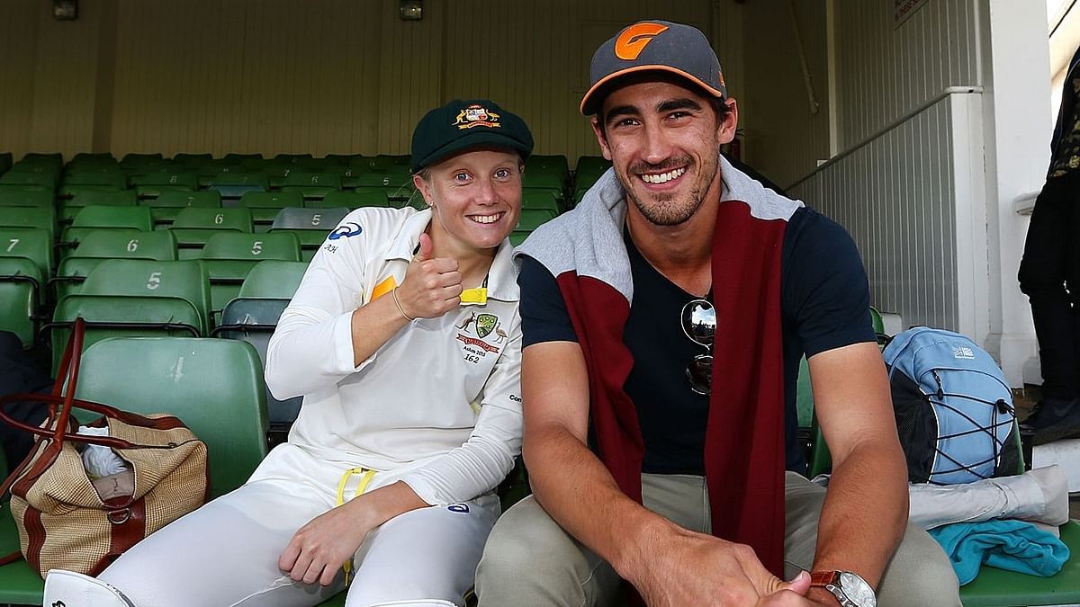 Mitchell Starc wins Men's Cricketer of the Year award, wife Alyssa ...