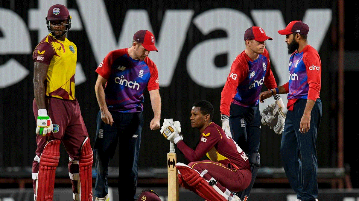 WI vs ENG, 2nd T20 - West Indies went down fighting in sensational ...