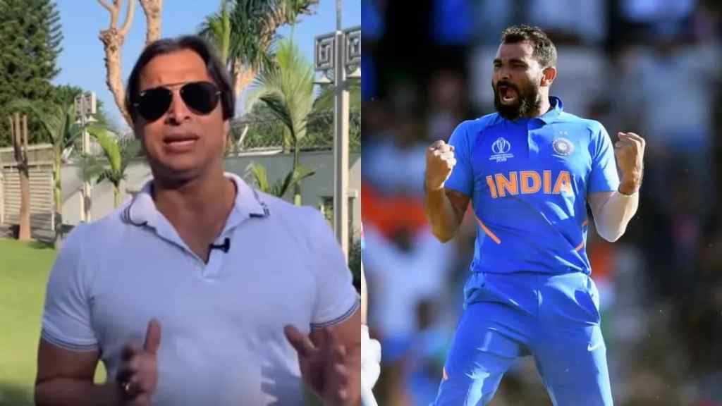 War of words heats up as Mohammed Shami and Shoaib Akhtar take on each ...