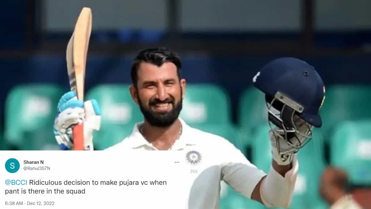 'Ridiculous decision to make Pujara vice-captain when Pant is there in ...