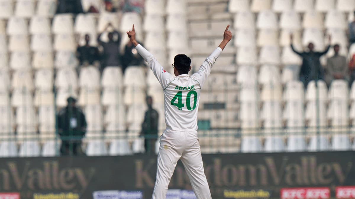 Abrar Ahmed becomes only the second bowler in Test history to register ...