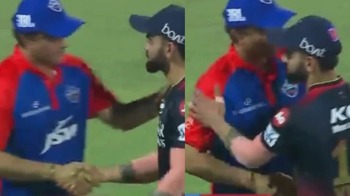 Watch - Virat Kohli, Sourav Ganguly leave behind animosity, shake hands after the match - Crictoday