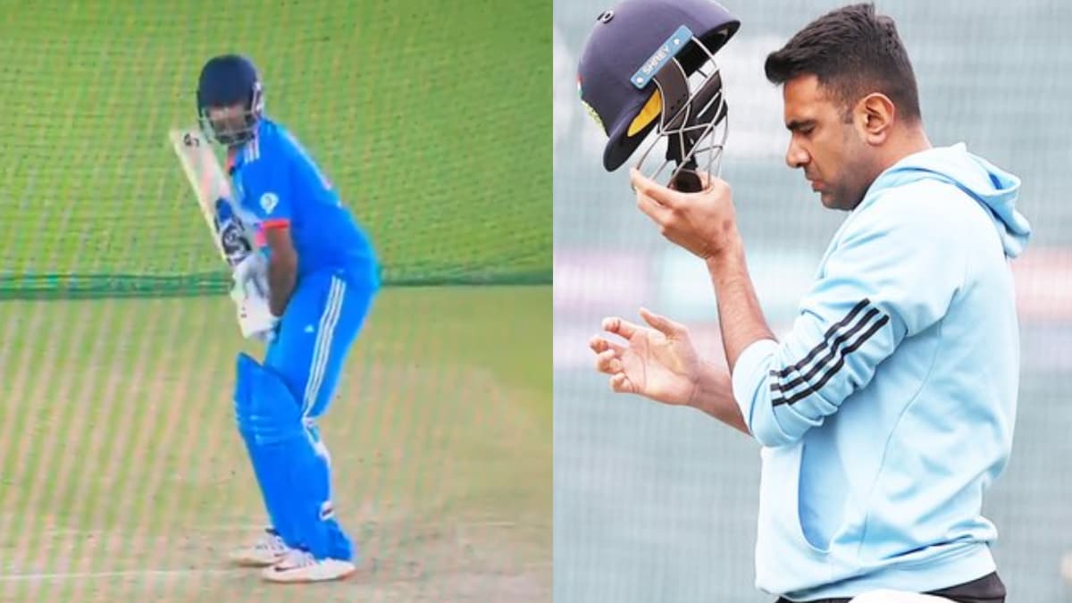 R Ashwin surprises everyone, returns to nets for batting practice ...