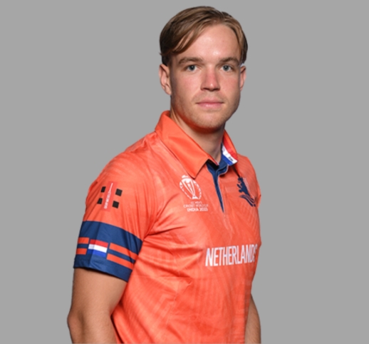 Dutch cricketer Bas de Leede's net worth, career, and more