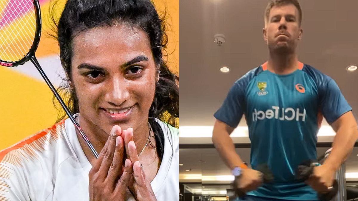 PV Sindhu playfully warns David Warner - Crictoday