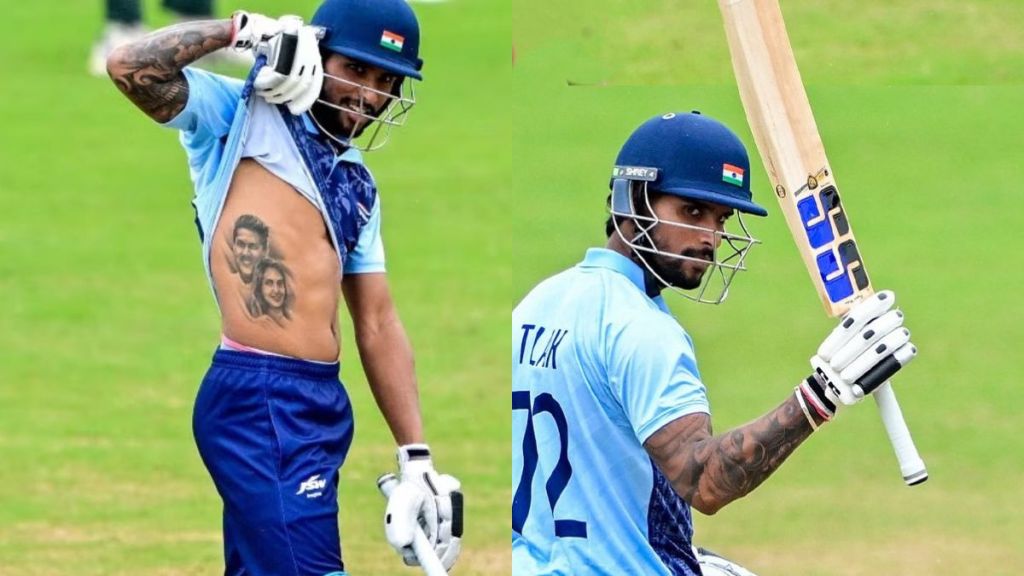 Tilak Varma celebrates half-century with touching tribute to mother and ...