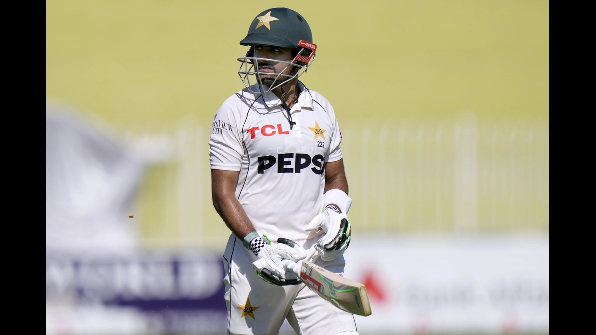 "In this part of the world, if you are Babar Azam, the pressure builds ...