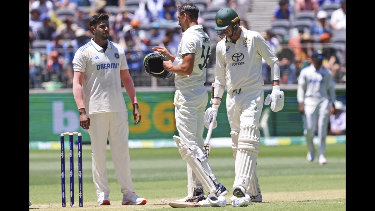 No bad blood: Harshit Rana reacts to his banter with Mitchell Starc in ...