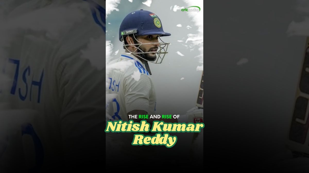 Watch: Nitish Kumar Reddy's sublime hundred saves India - Crictoday