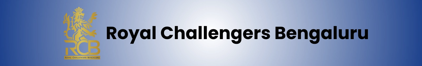 Royal Challengers Bengaluru - RCB History and Legacy - Crictoday