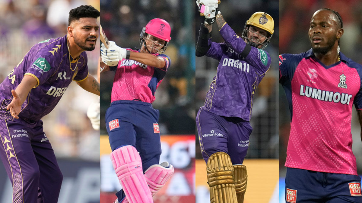 IPL 2025: 5 Player battles from the KKR vs RR contest at Eden Gardens ...