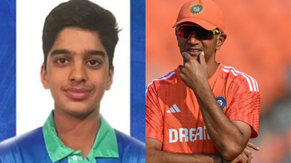 Rahul Dravid’s son Anvay joins India’s Under-19 team for tri-series - Crictoday