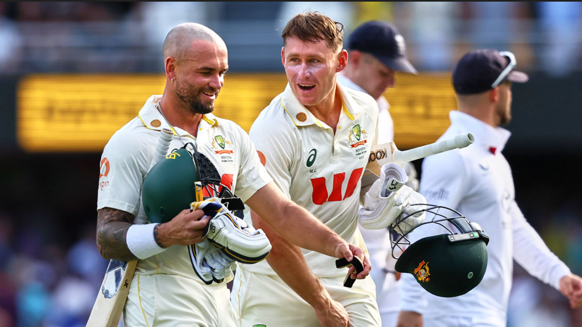 Jake Weatherald's maiden half-century leads Australia to 130-1 in 2nd ...